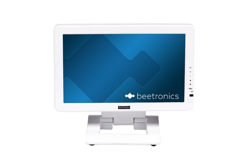 10 inch monitor with HDMI, white